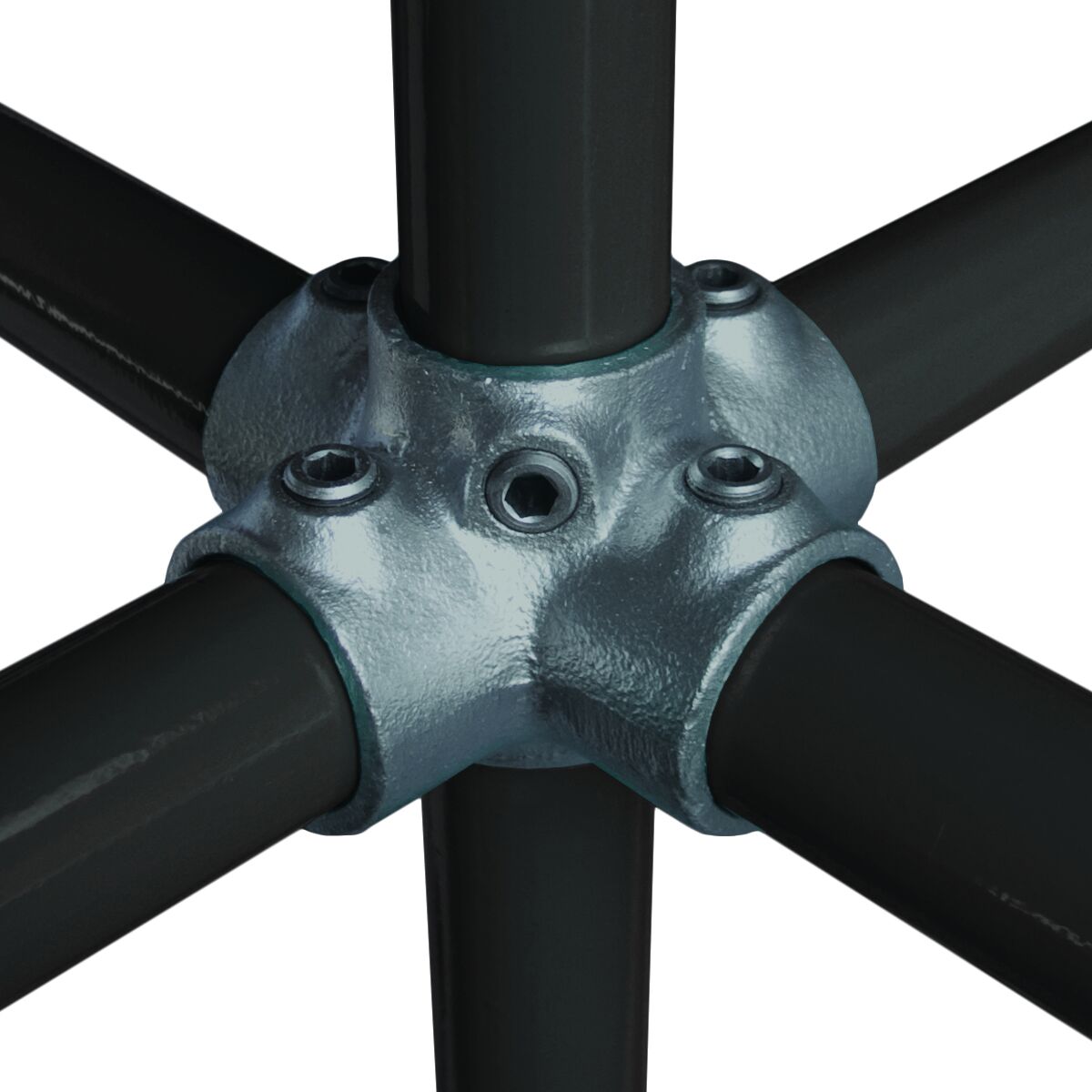 C24 4 Way Cross + Central Tube - FastClamp